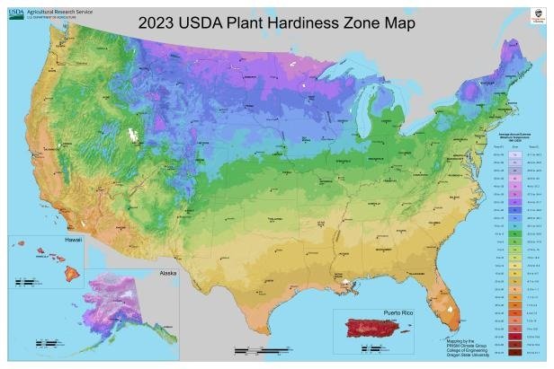 Understanding the Updated USDA Hardiness Zone Map | Jackson & Perkins